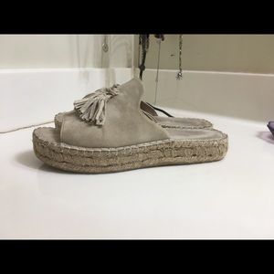 Seven Dials | Shoes | Suede Slip On Moccasin Sandals | Poshmark
